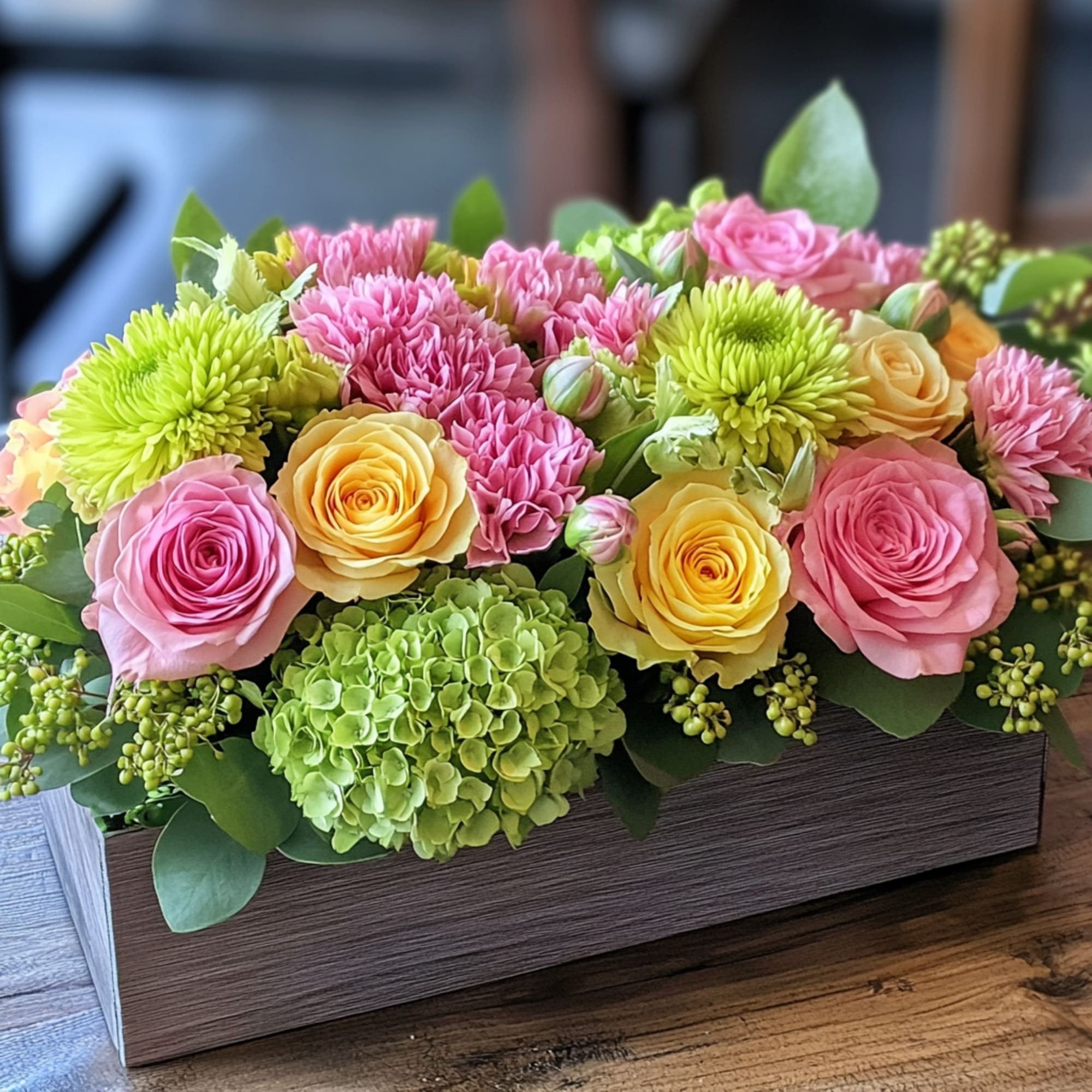Infinity Floral Designs Spring Surprise Centerpiece - Deluxe - Walmart.com