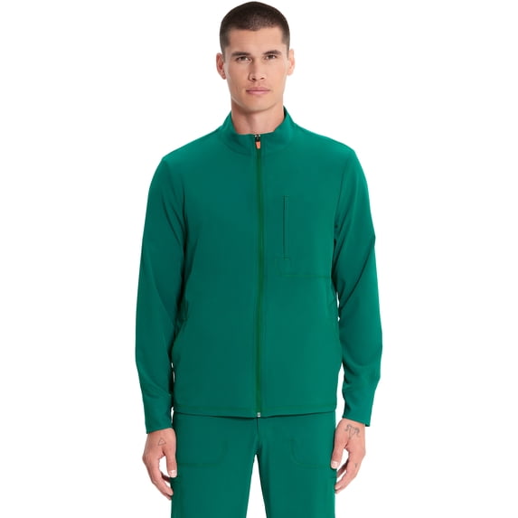 Infinity GNR8 Scrubs Jacket For Men Zip Front IN350A - Walmart.com