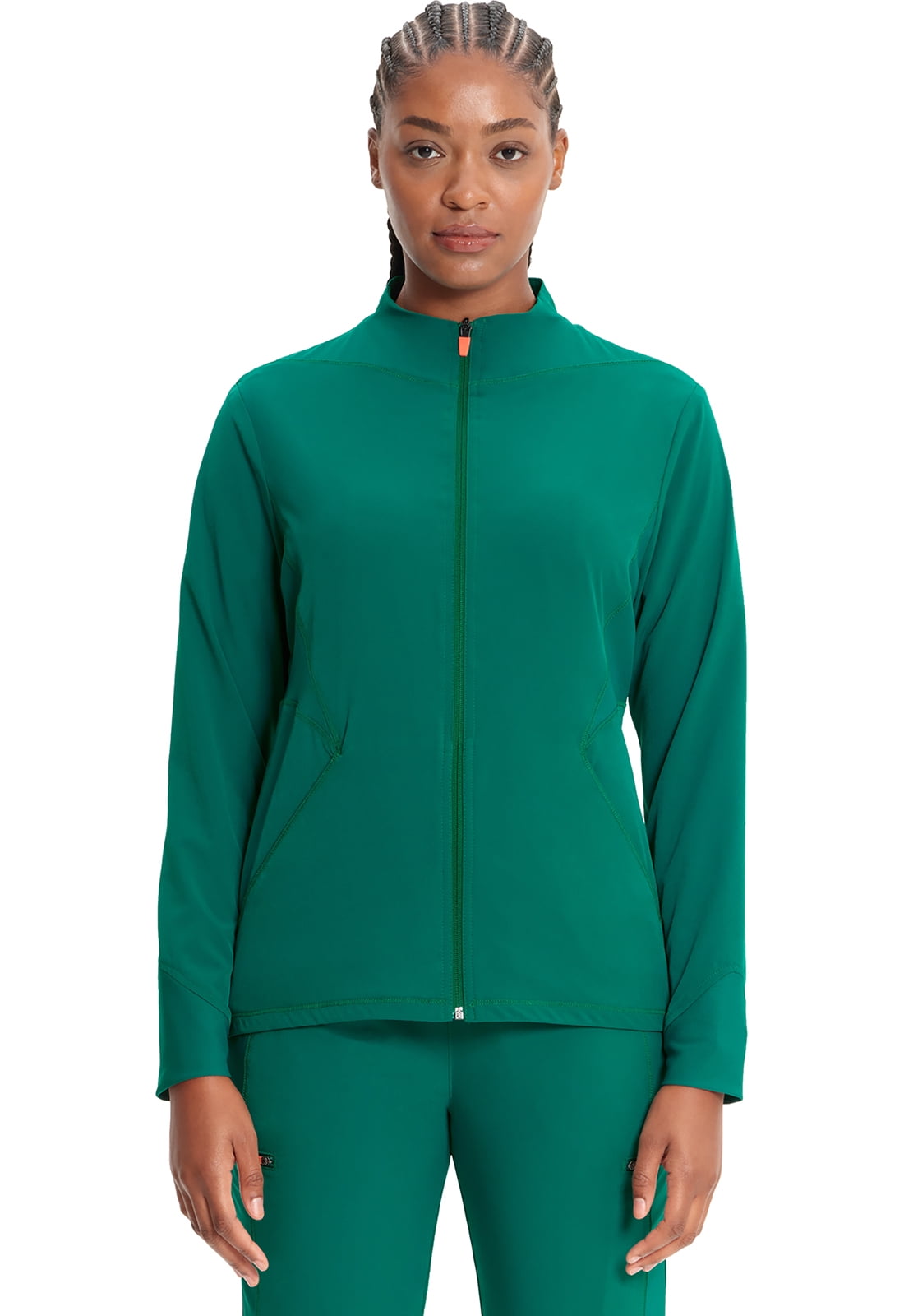 Infinity GNR8 Scrubs Jacket For Women Zip Front IN320A - Walmart.com