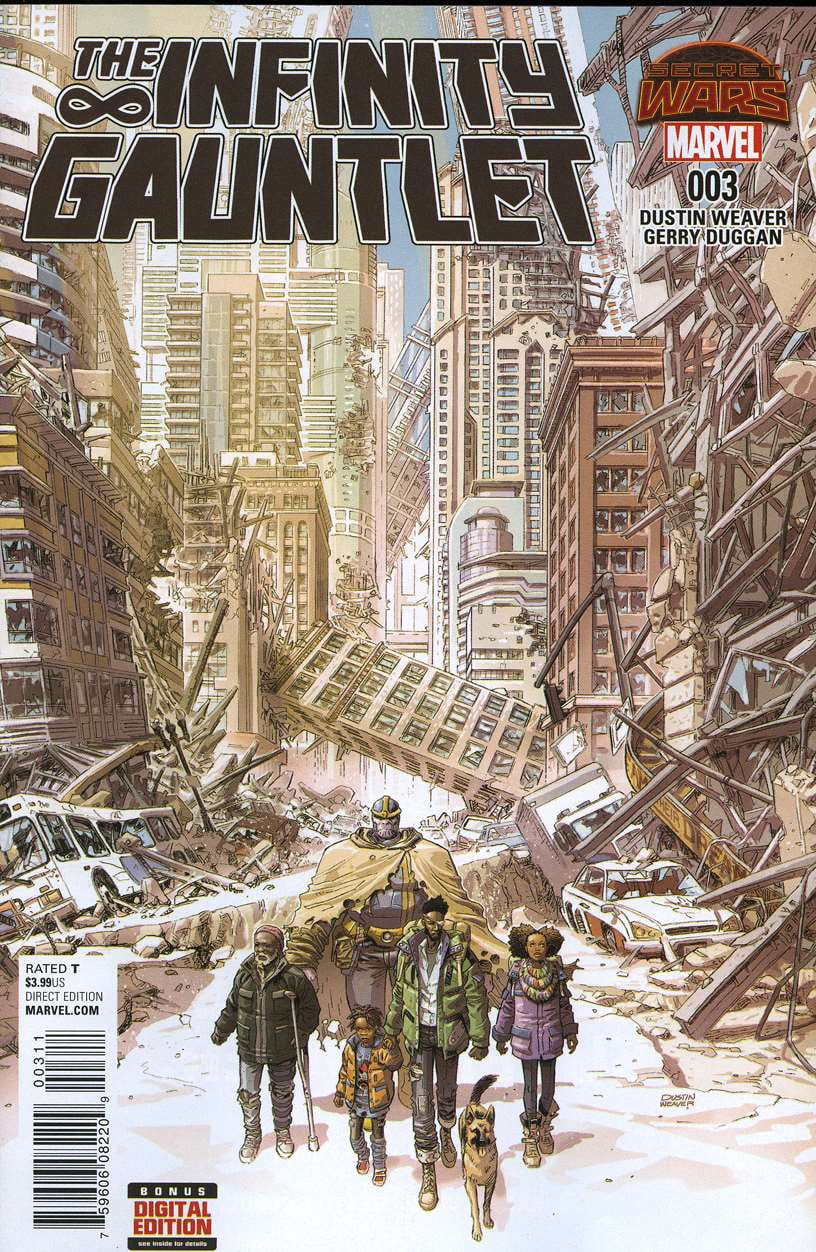 Infinity Gauntlet (2nd Series) #3 VF ; Marvel Comic Book - Walmart ...