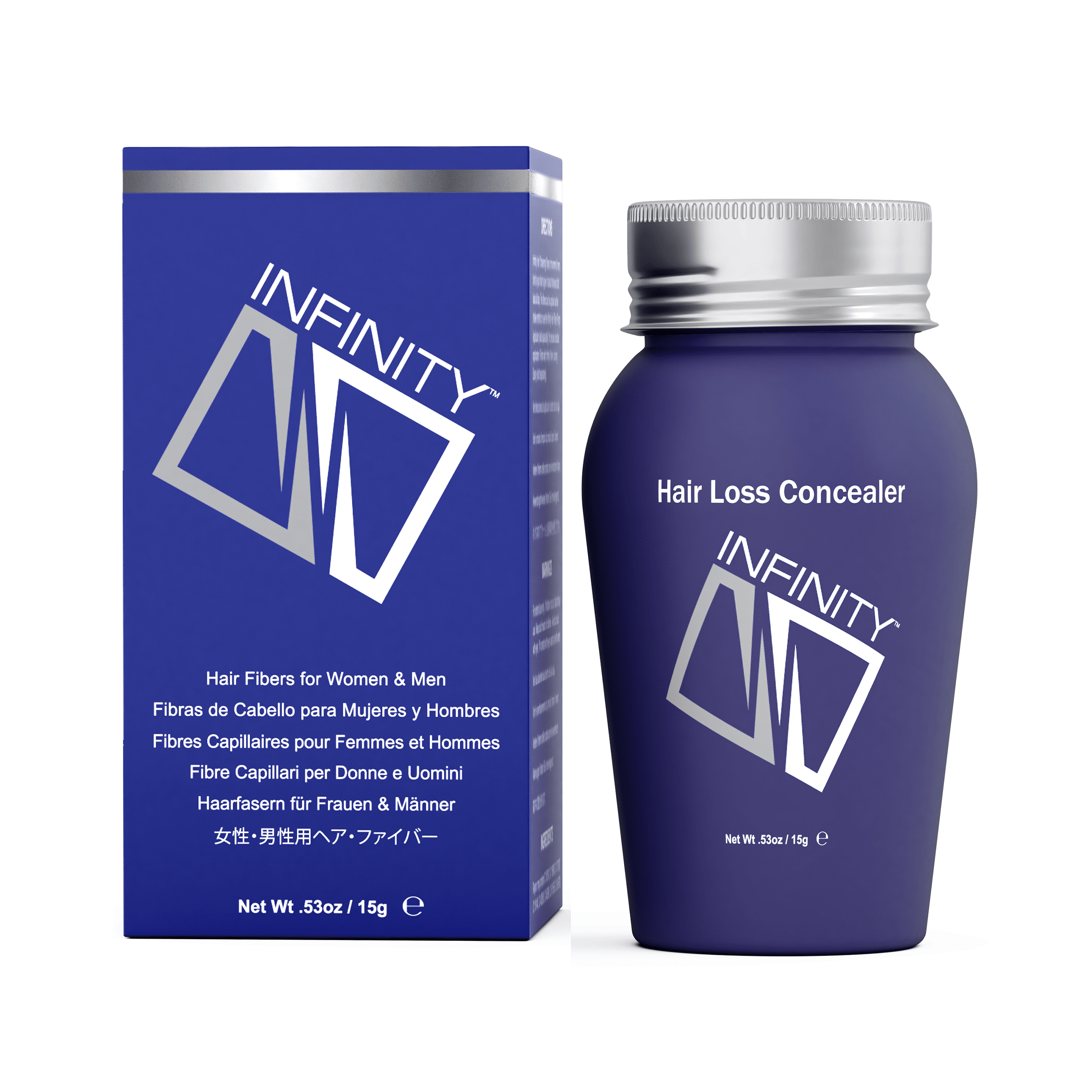 Infinity Hair Fibers Black 15g