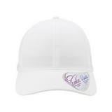 Infinity Her GABY Women's Perforated Performance Cap-White/ Floral ...