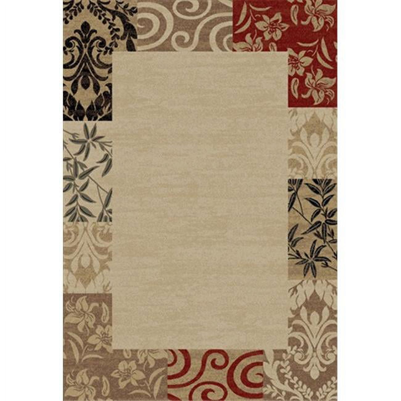Infinity Home Barclay Vane Willow Damask 3 ft. 11 in. x 5 ft. 3 in ...