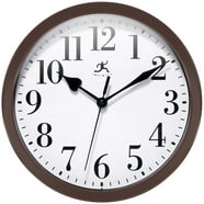 Infinity Instruments 8 Inch Charleston 2 Sided Wall Clock & Thermometer ...