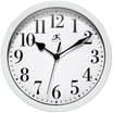 Infinity Instruments Sofia Brown Traidtional Analog Display Silent 12-inch Wall Clock - Walmart.com