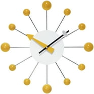 Infinity Instruments 15555MC Mid Century Modern 24 Inch Wall Clock ...