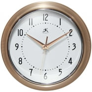 Infinity Instruments Classic Black 24 in. Wall Clock - Walmart.com
