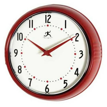 Infinity Instruments Classic Black 24 in. Wall Clock - Walmart.com