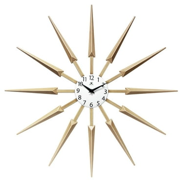 Infinity Instruments Classic Black 24 in. Wall Clock - Walmart.com