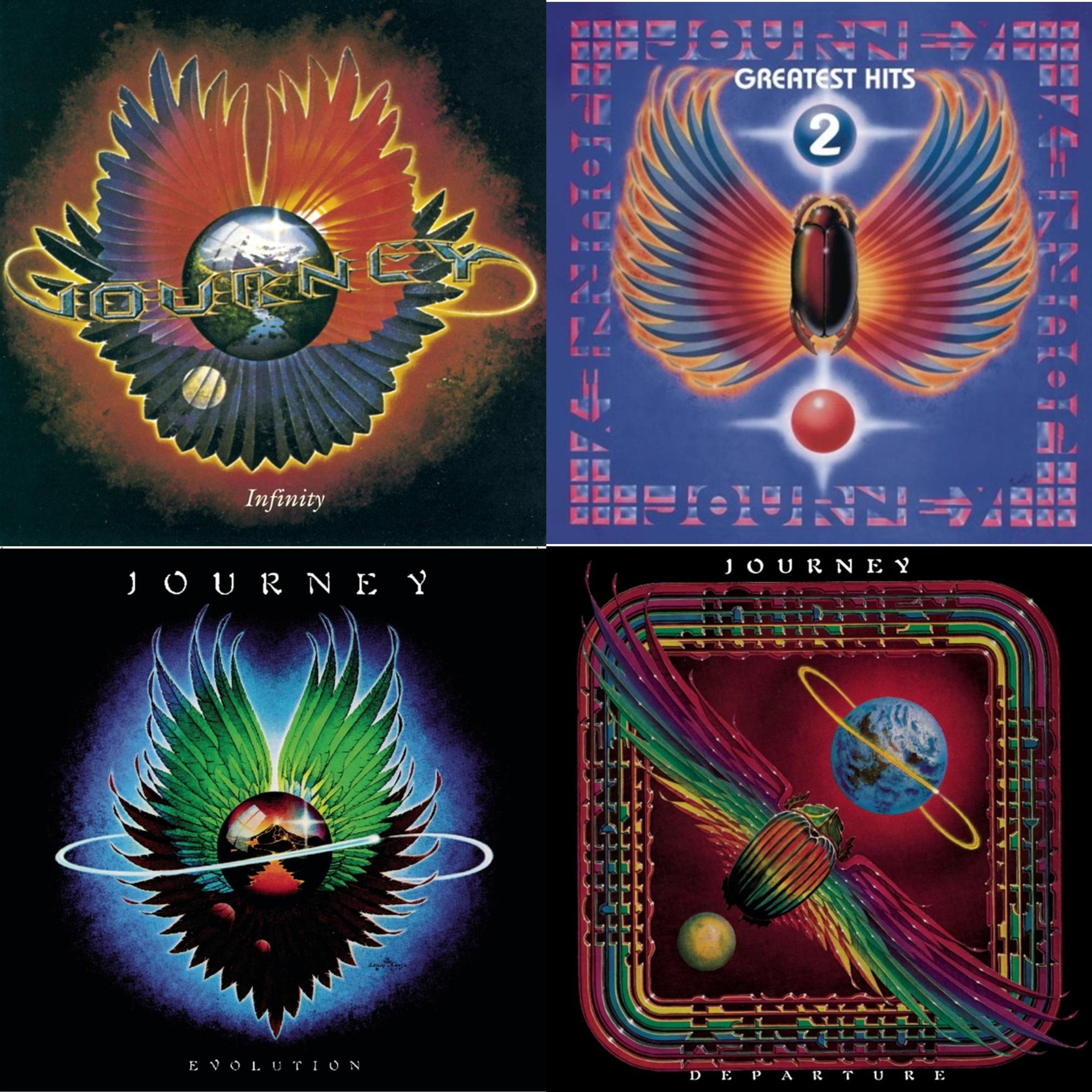 Infinity & Journey's Greatest Hits Vol.2 & Evolution & Departure [CD ...