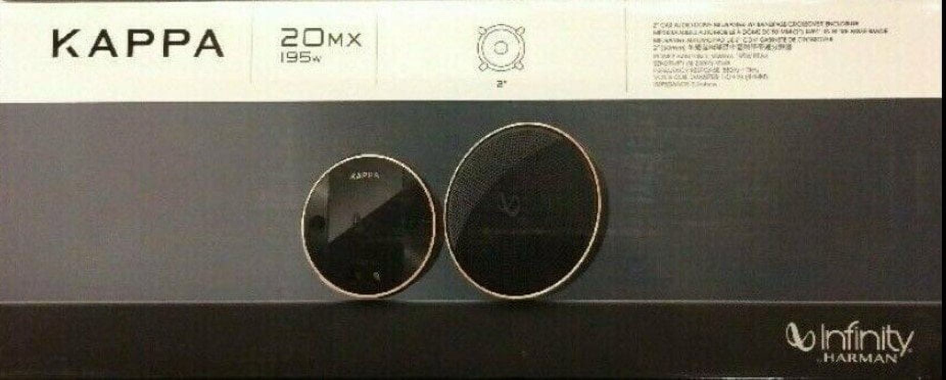 Infinity KAPPA-20MX 2" 50mm Car Audio Dome Midrange w/Bandpass ...