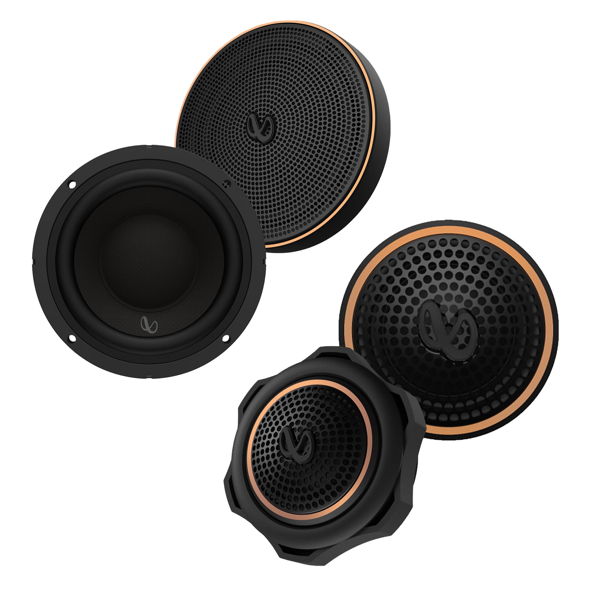 Infinity KAPPA303S 3" (89mm) Silk Dome Midrange with Bandpass Crossover ...