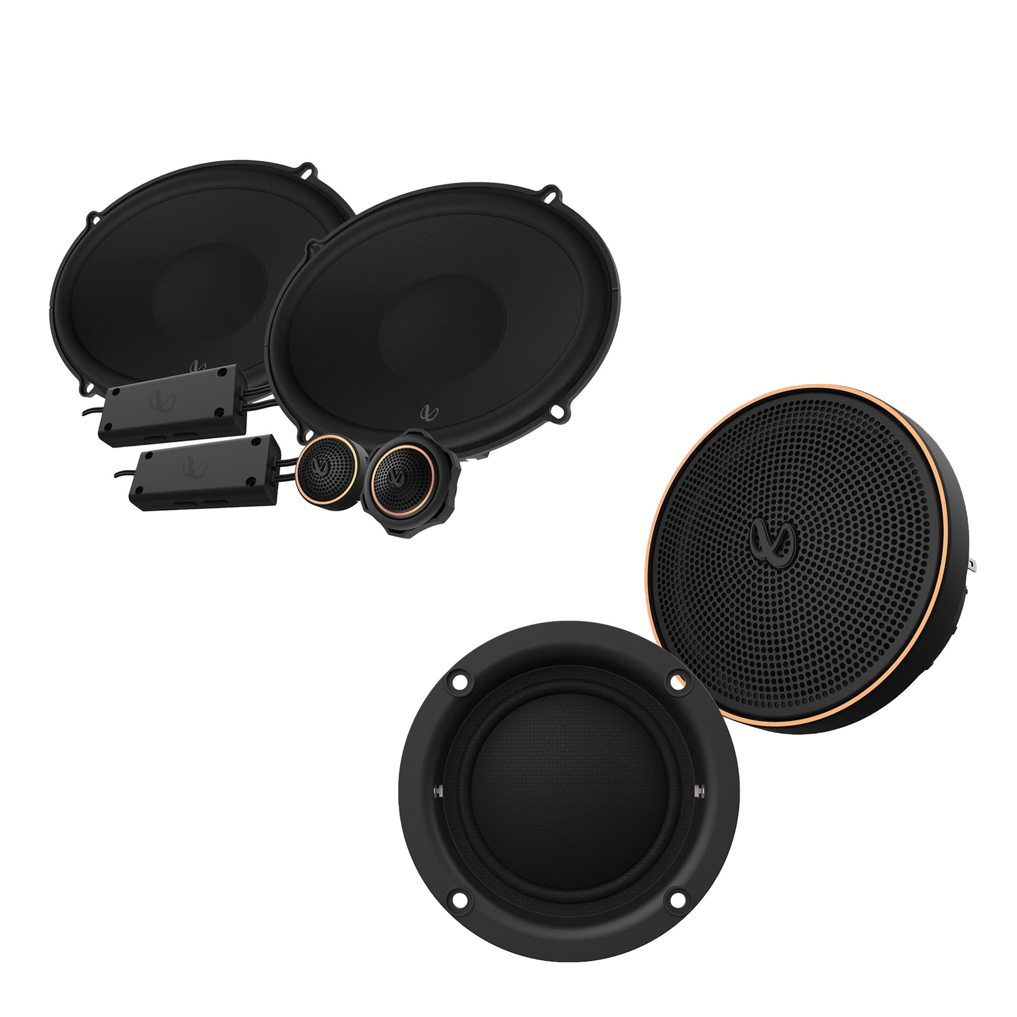 Infinity KAPPA693C 6x9" 2-Way Component Set (pair) with Infinity ...