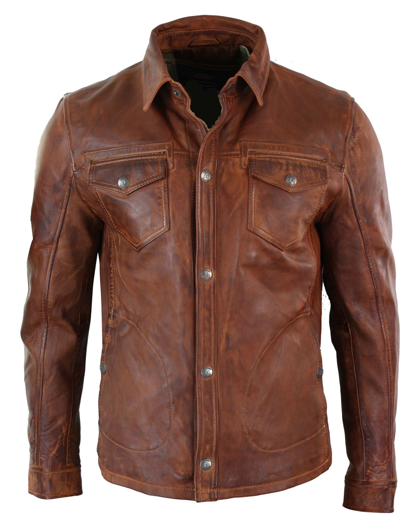 Infinity Men's Slim Fit Shirt Style Jacket - Walmart.com