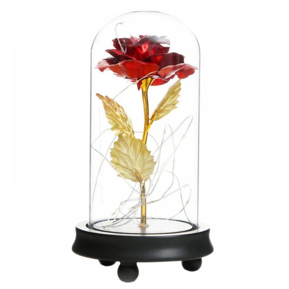 Infinity Rose Flower Shines, Like a Enchanted Glass Rose - Best Gifts ...