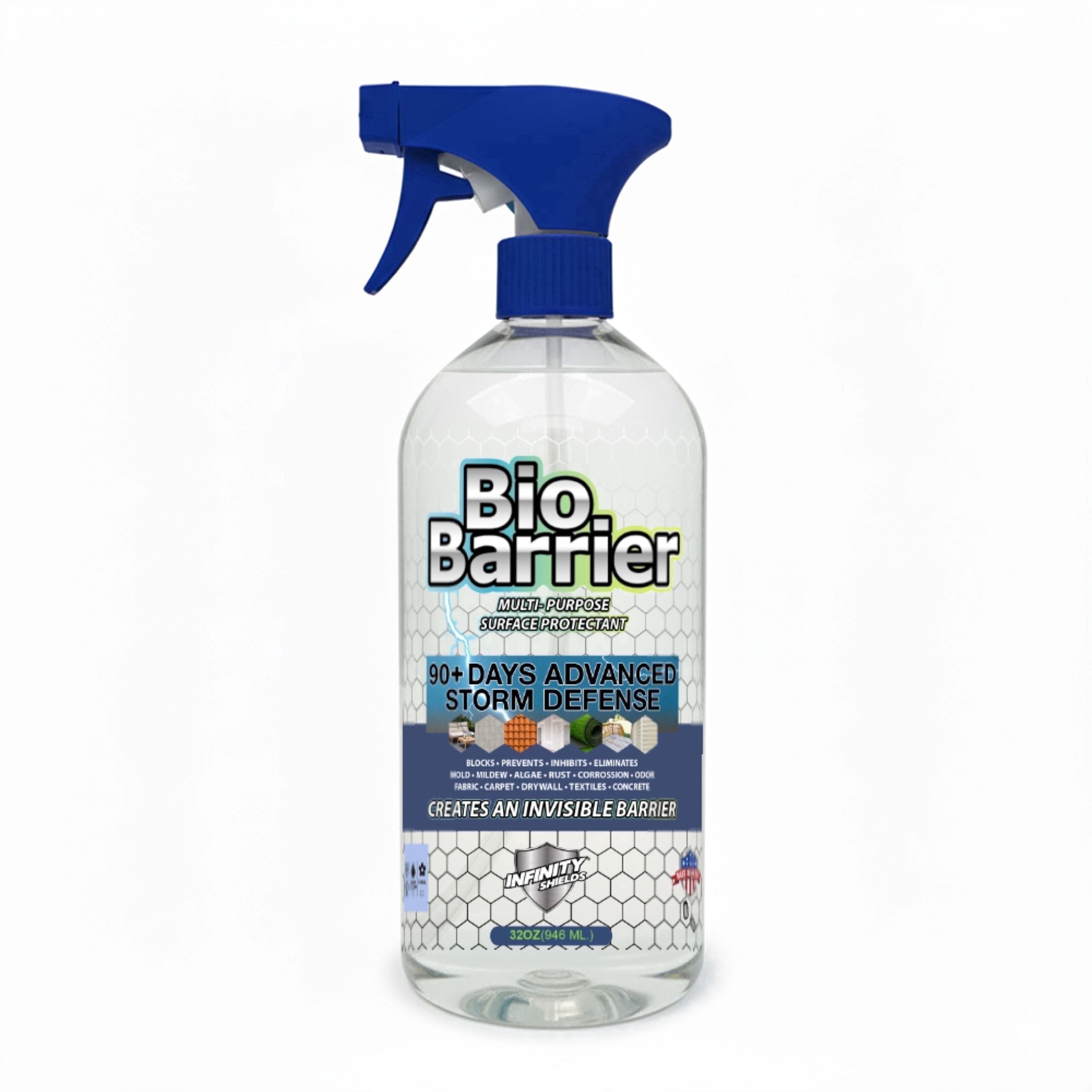 Infinity Shields Bio-Barrier, Interior Surface Protectant Spray, 32 oz ...