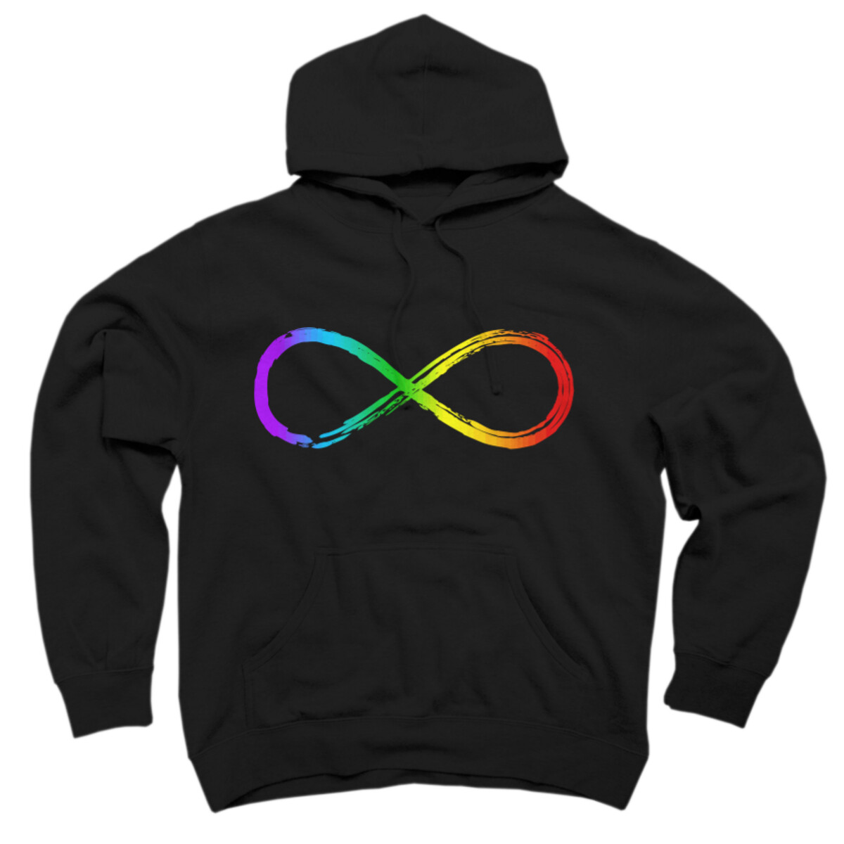 Infinity Symbol Lgbt Gay Pride Rainbow Math Eternity Black Graphic ...