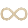 Infinity Symbol Solid Wood Shape Unfinished Piece Cutout Craft DIY ...