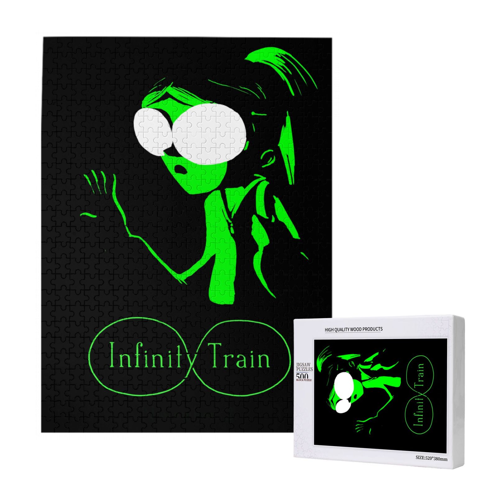 Infinity Train 300 500 1000 Piece Jigsaw Puzzle, Funny Family Game Boys ...