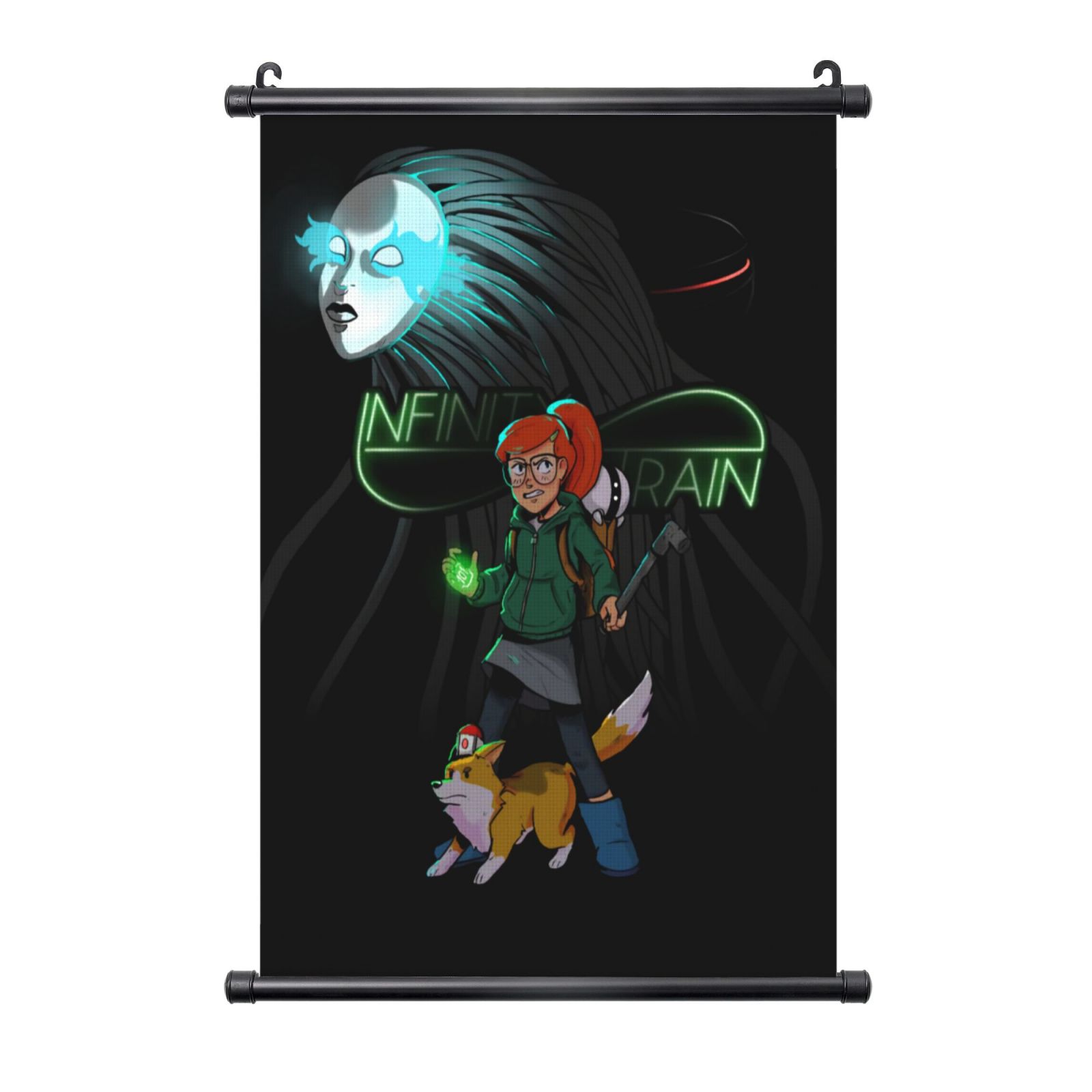 Infinity Train Poster Aesthetic Canvas PVC Shaft Wall Art Hanging ...