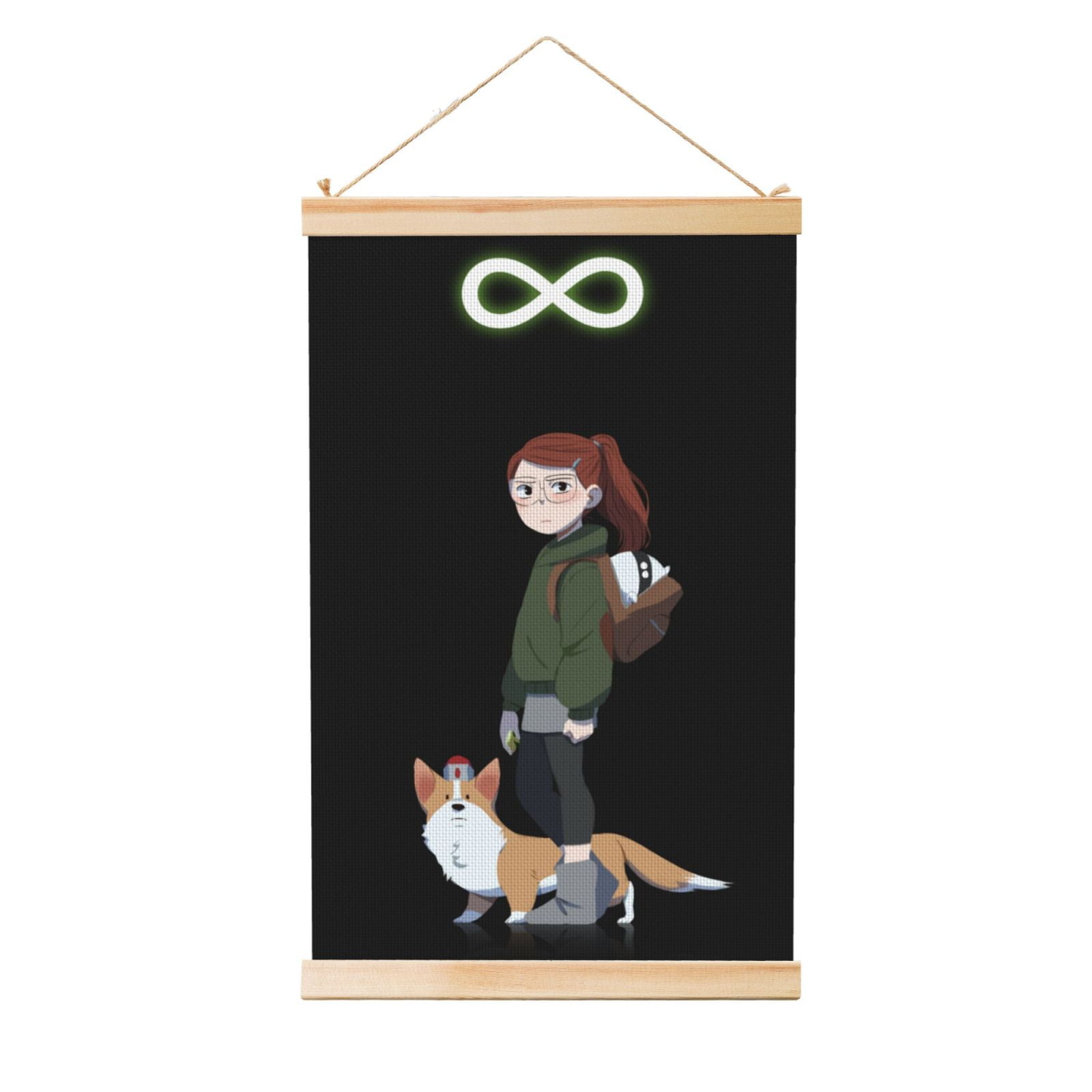 Infinity Train Poster Aesthetic Canvas Wooden Shaft Wall Art Hanging ...