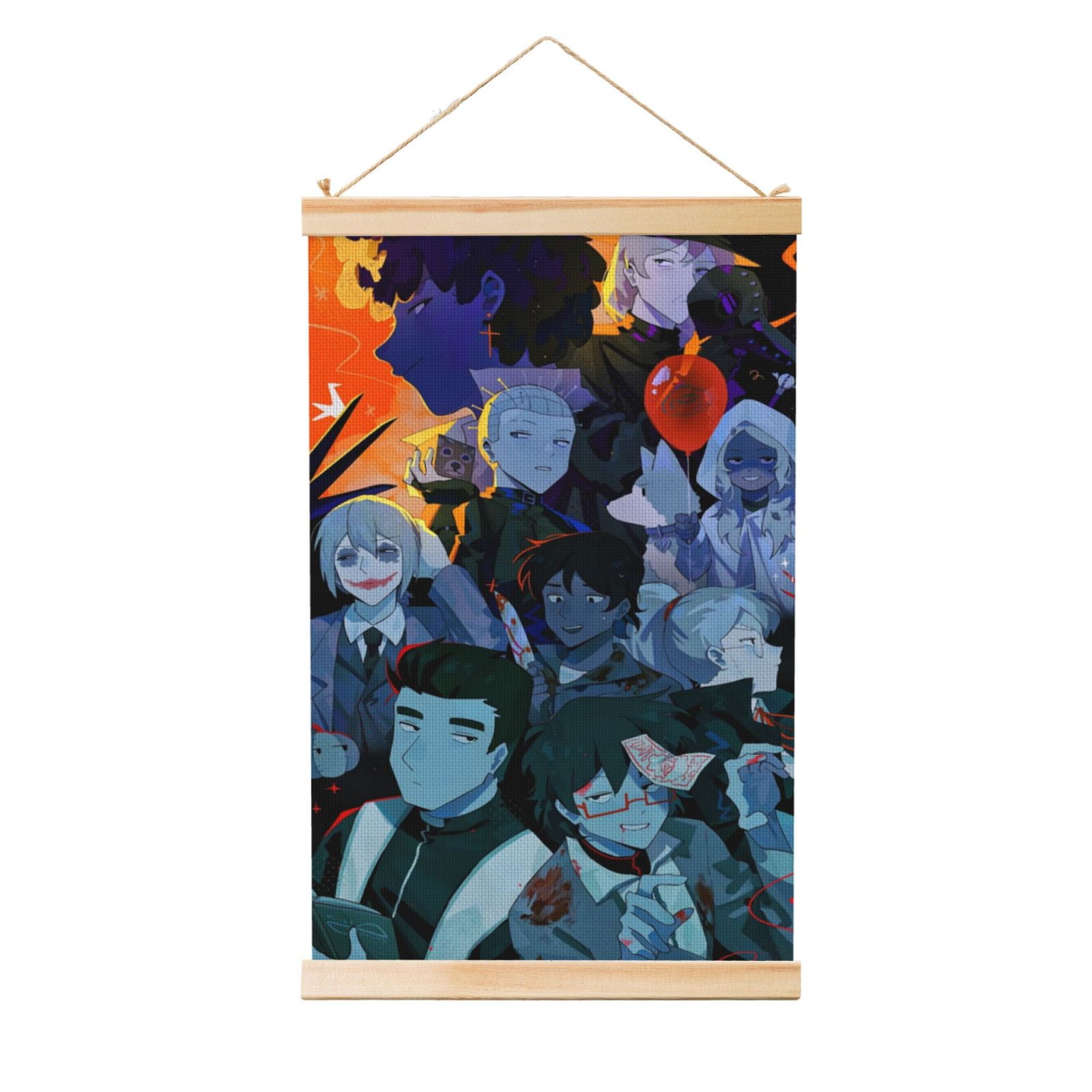 Infinity Train Poster Aesthetic Canvas Wooden Shaft Wall Art Hanging ...