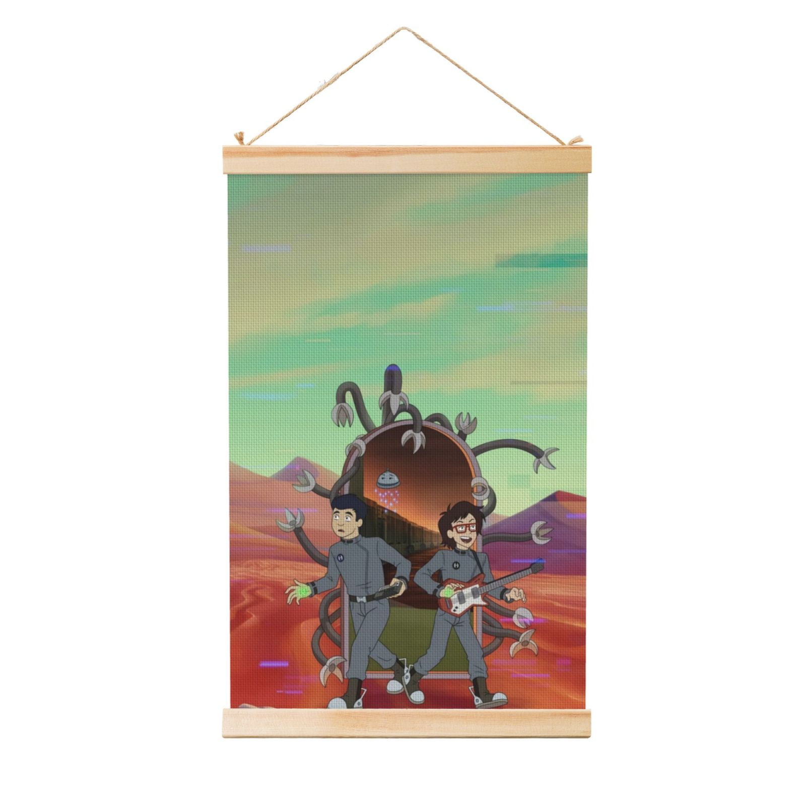 Infinity Train Poster Aesthetic Canvas Wooden Shaft Wall Art Hanging ...