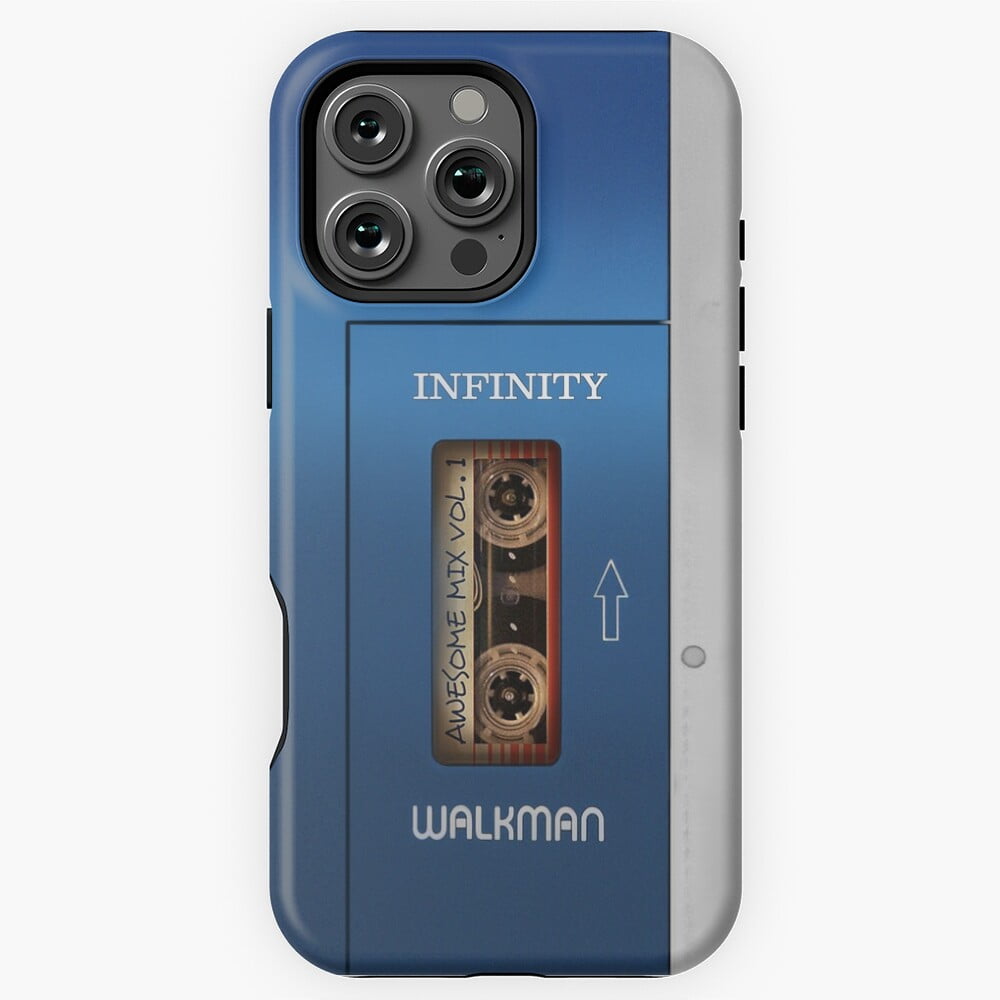 Infinity Walkman Retro Phone Case for iPhone 16 15 14 13 12 11 Pro Max ...
