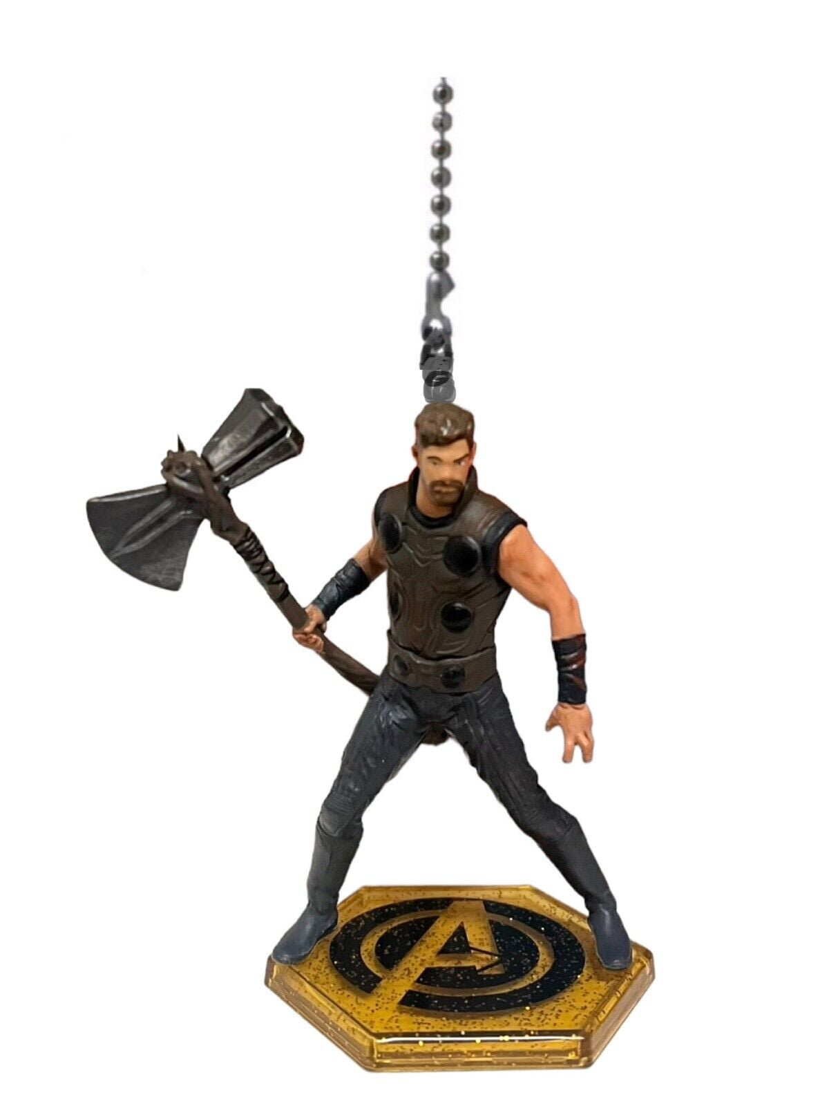 Infinity War Thor Pvc Fan Lamp Pull Marvel Superhero Warrior Figure ...
