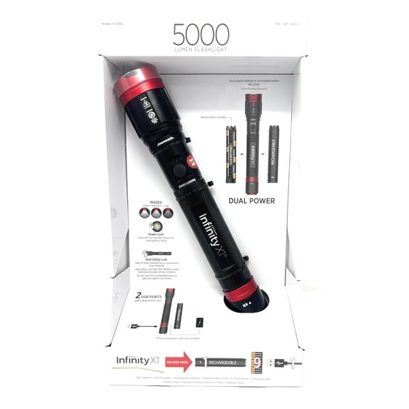Infinity X1 5000 Lumens Flashlight - Walmart.com