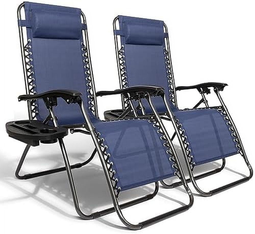 Infinity Zero Gravity Chair, Outdoor Lounge Chairs with Pillow and ...
