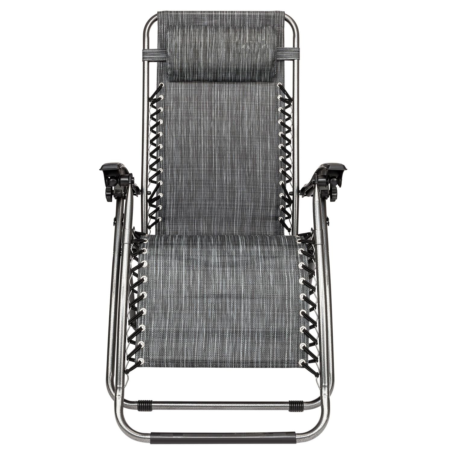 Infinity Zero Gravity Chair Pack 2 Outdoor Lounge Patio Chairs with ...