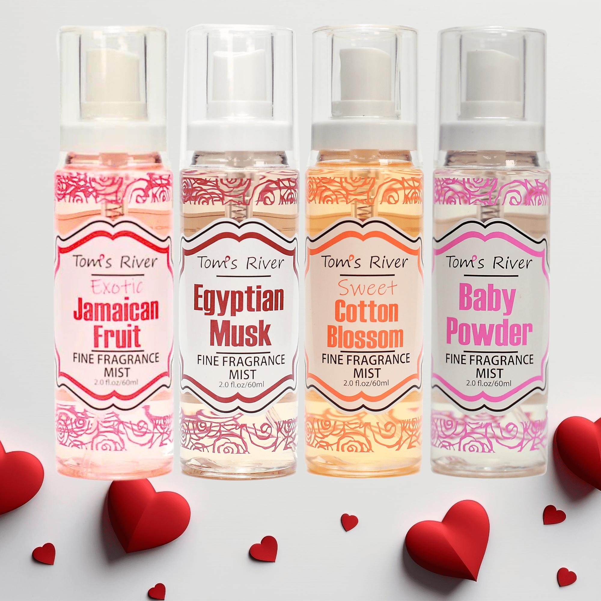 Infinix [Gift Set] 4pcs Fine fragrance body mist set. Pack of 4, Gift ...