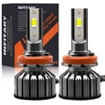 Infitary H11 LED Mini Headlight Bulb for Vehicle , 2pieces - Walmart.com
