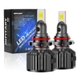 Infitary High Power 9006 LED Headlight Bulb for Vehicles 12V Canbus ...