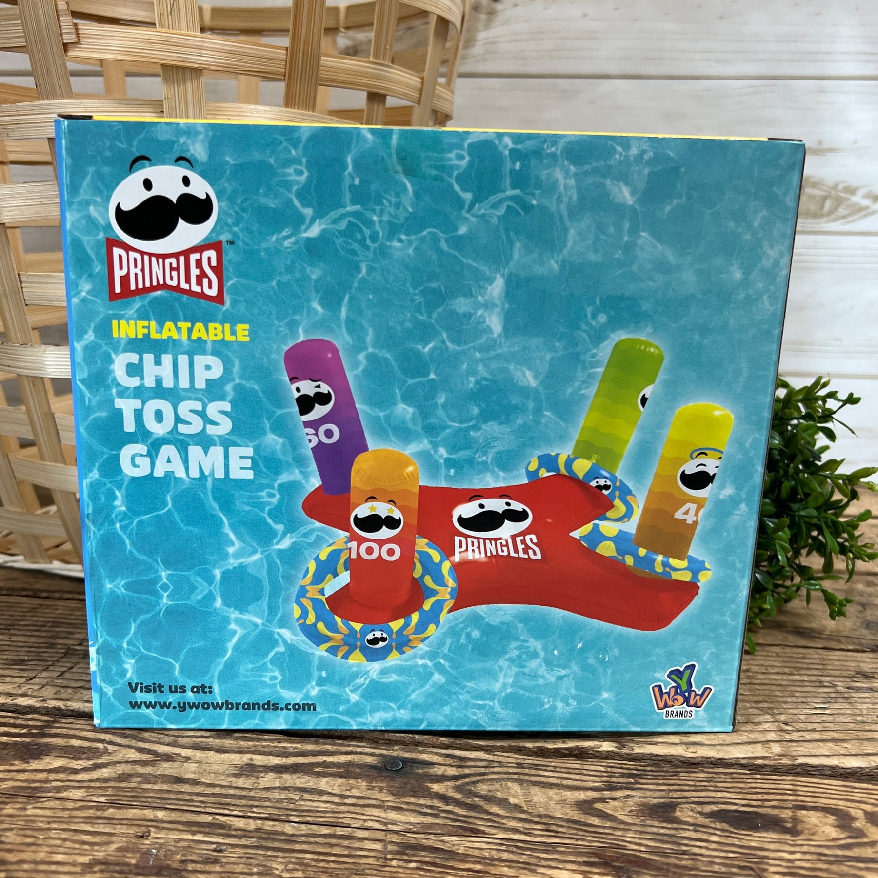 Inflatable 24 Inch Pringles Ring Chip Toss Pool Toy Game Float ...