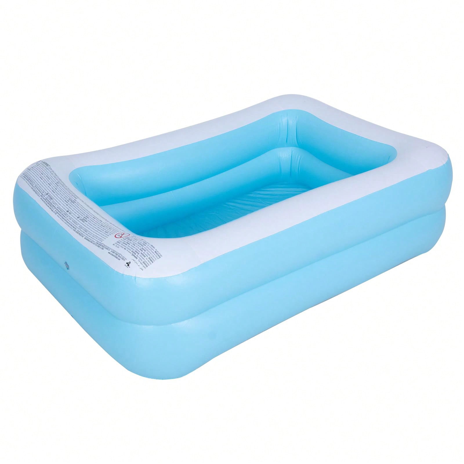 Inflatable Above Ground Swimming Pool,Outdoor Rectangular Pool,Easy Set ...