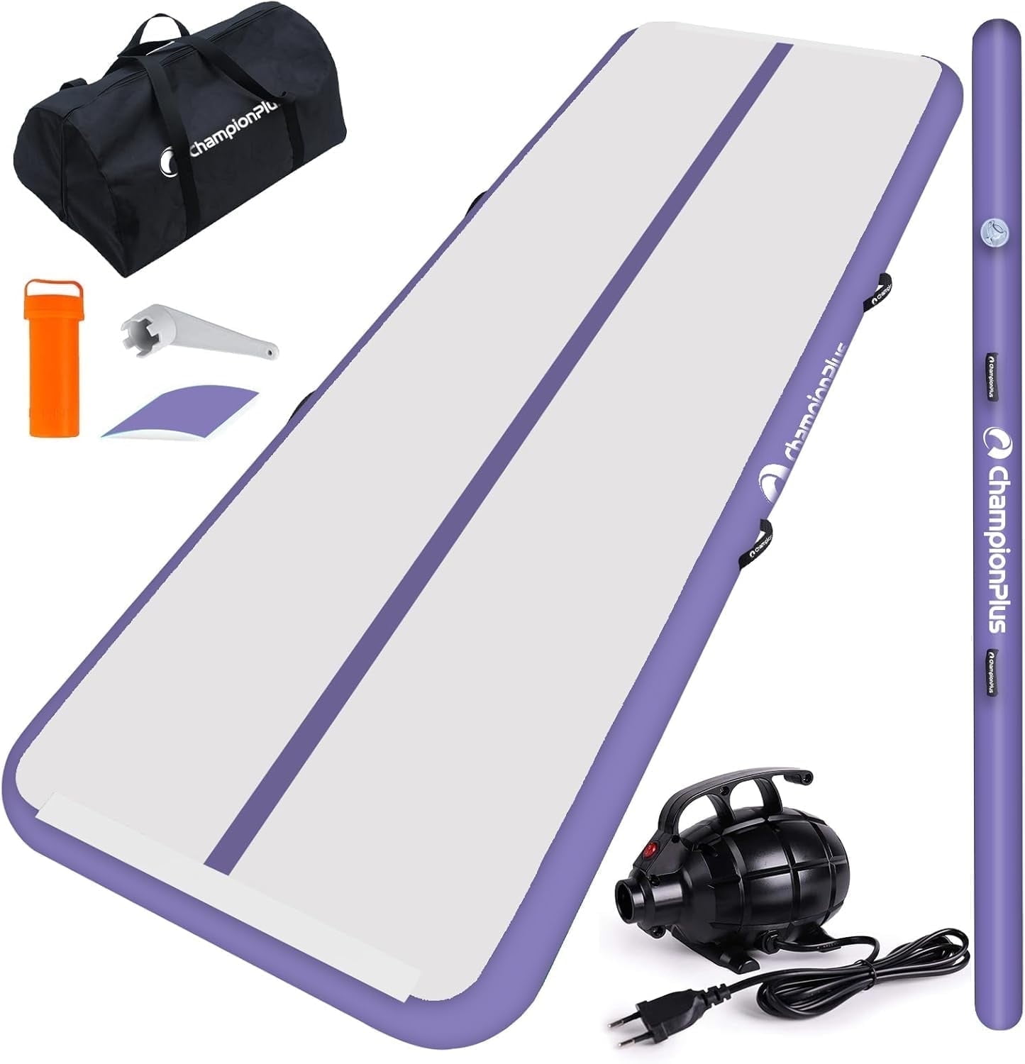 CHAMPIONPLUS Air Track Inflatable Tumble Track Gymnastics Tumbling Mat ...