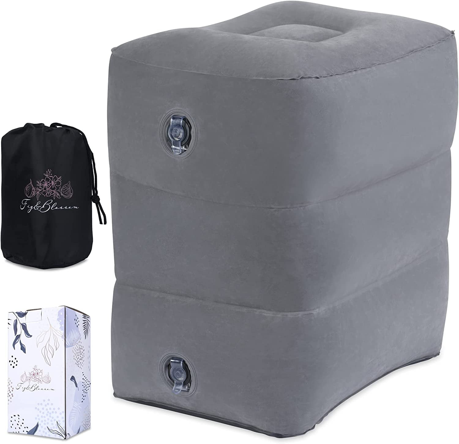 Inflatable Airplane Footrest Pillow | Inflatable Kids Travel Bed ...