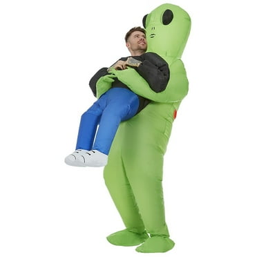 Alien Pick Me Up Inflatable Halloween Costume for Adults, Adult One ...