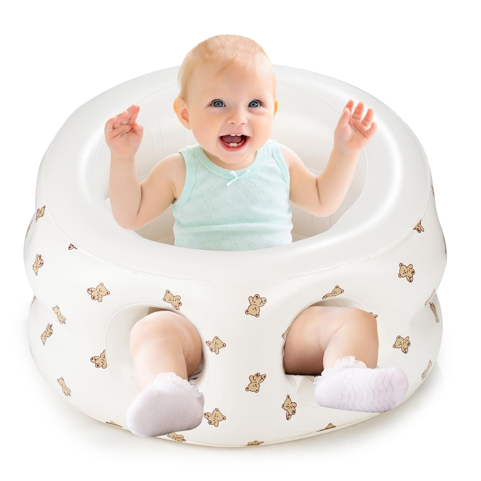 Inflatable Baby Seat for Babies 5-36 Months,Inflatable Baby Chair with ...
