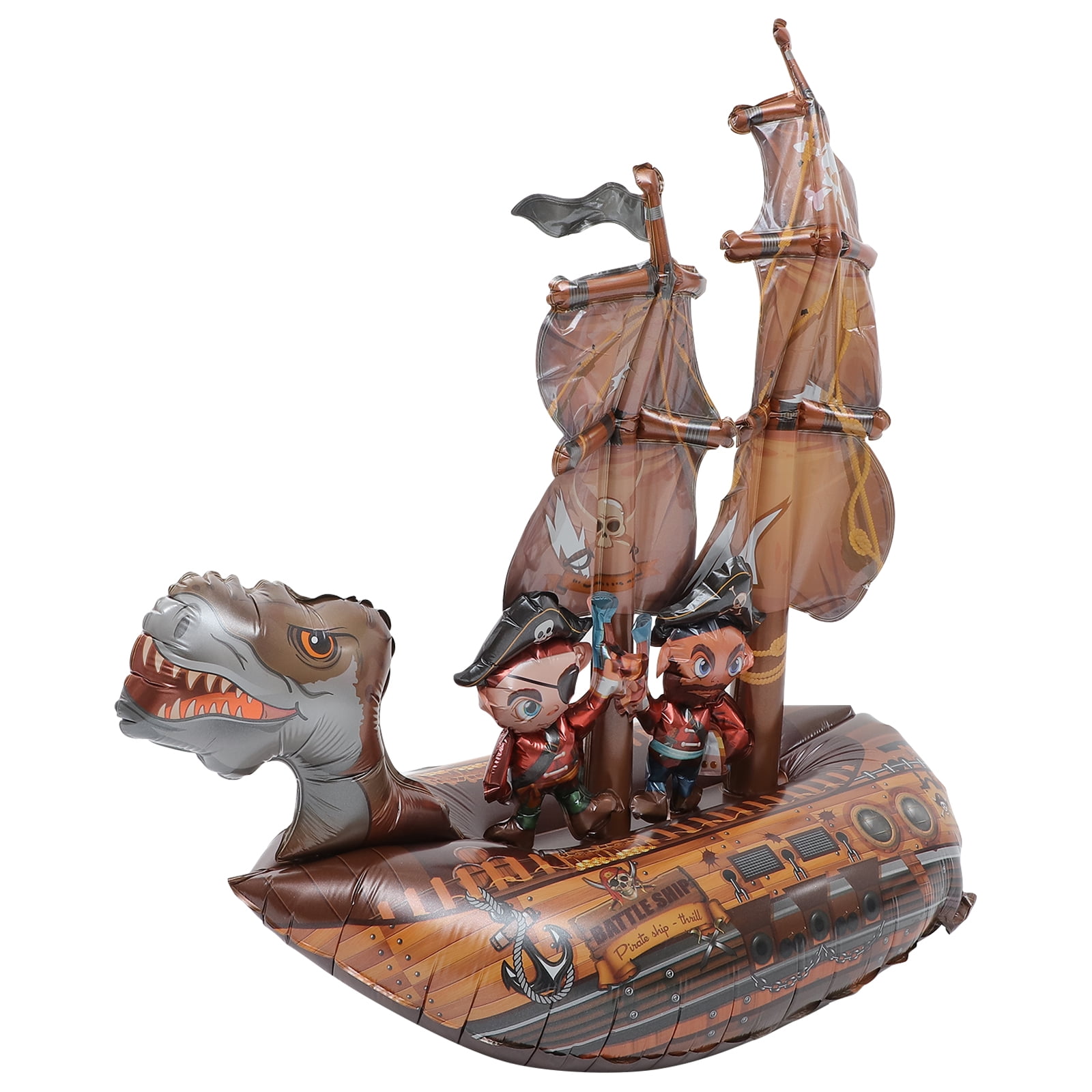 Inflatable Balloon Birthday Party Balloon Aluminum Foil Pirate Ship ...