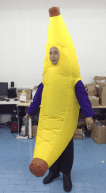 Inflatable Banana Costume - Walmart.com