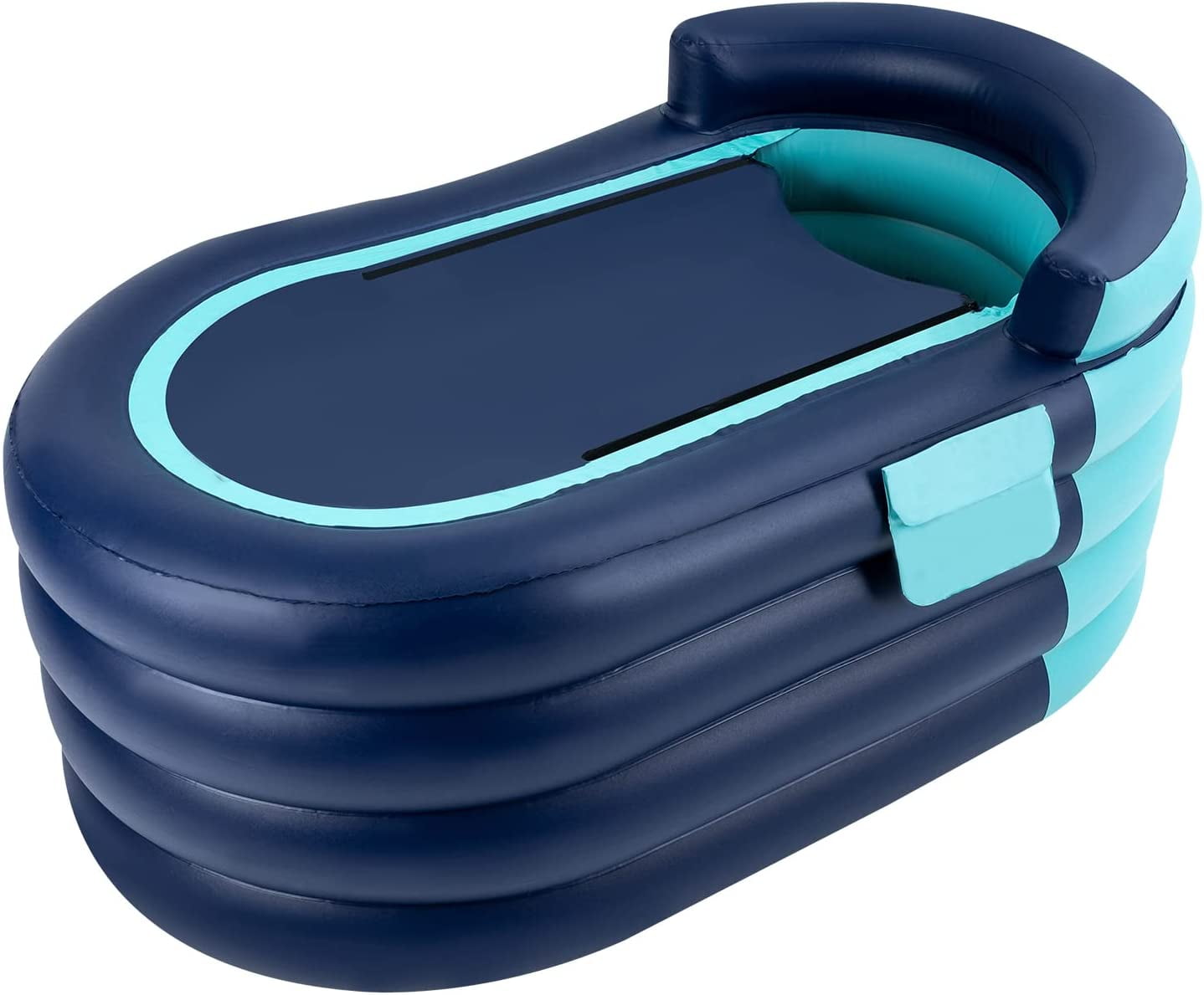 Inflatable Bathtub with Electric Air Pump, Portable Blow Up Bath Tub ...