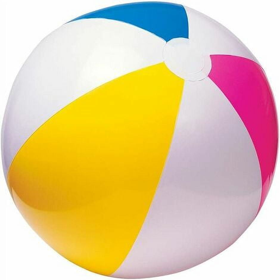 Inflatable Beach Ball, Multi-Colored Pool PVC Balls For Versatile Party ...