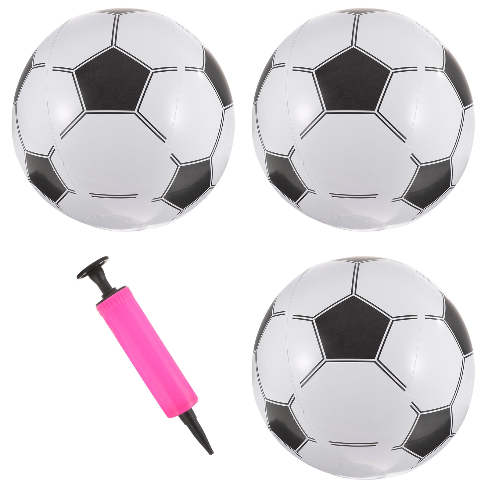 Inflatable Beach Ball Outdoor Football Toys Games for Families Light ...