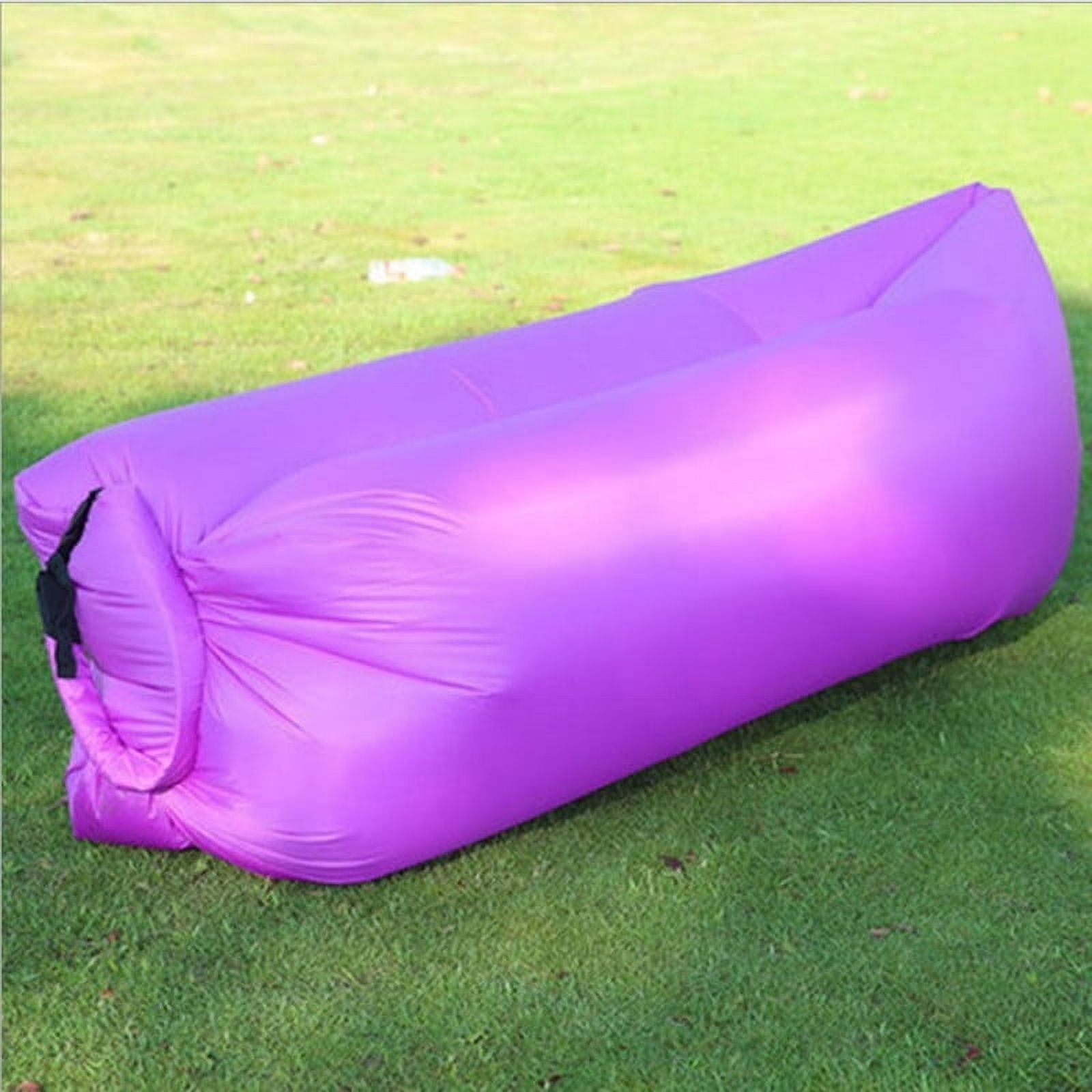 Inflatable Beach Lounger, Air Sofa Hammock, Portable Waterproof Anti Air Leaking Design Camping ...