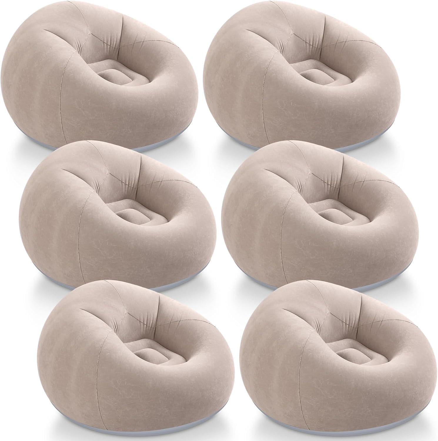 Inflatable Bean Bag Chairs Outdoor Blow up Camping Chairs Inflatable ...