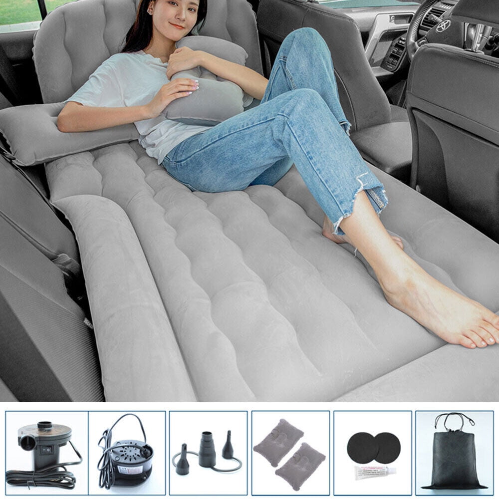 Inflatable Bed Mattress Car Truck SUV Back Seat Sleeping Beds W/ Air ...