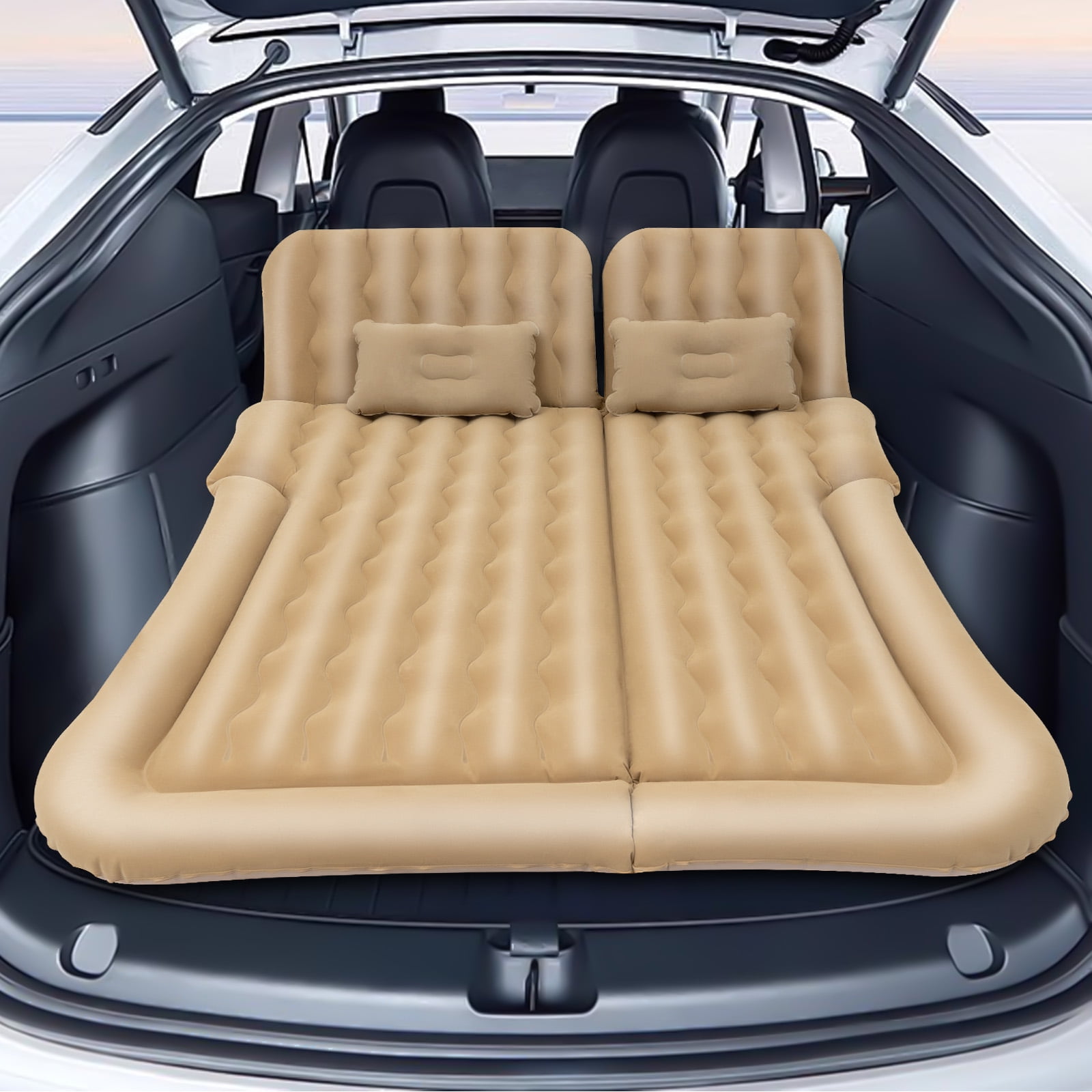 Inflatable Bed Mattress Car Truck SUV Back Seat Sleeping Beds with Air ...